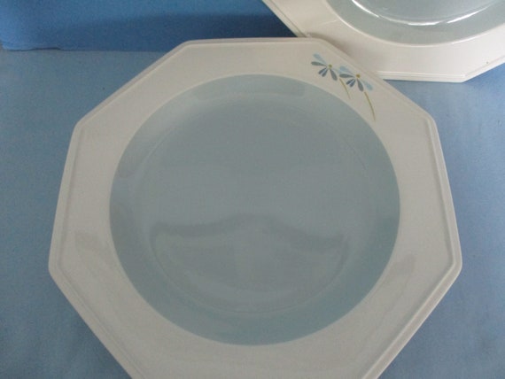 Epoch China Montbard Pattern Set of 4 Dinner Plates Modern | Etsy