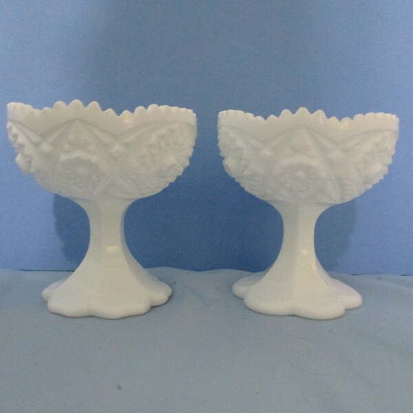 Kemple Milk Glass - Etsy