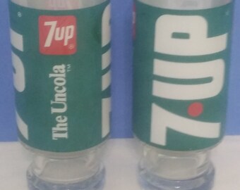 Vintage 7 up Glasses Set of 2 7 up Vintage Soda - Etsy