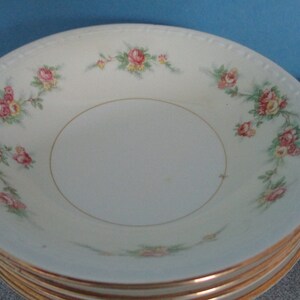 Homer Laughlin Georgian Eggshell Countess Pattern Set of 6 Berry ...