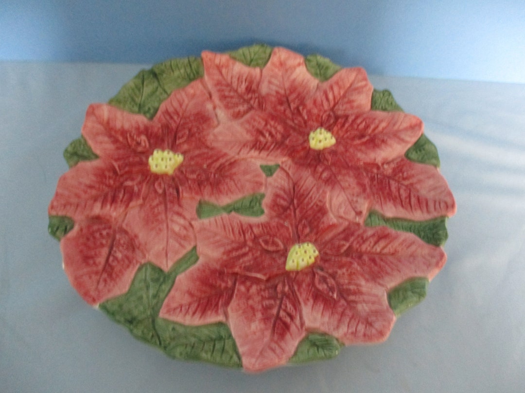 OCI for Fitz and Floyd Pottery Floral Leaf Tray - Etsy