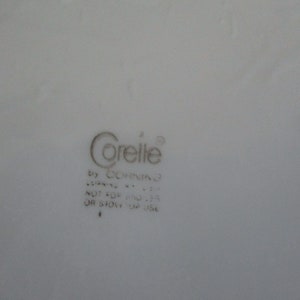 Vintage Corningware Corelle Meadow Pattern Salad Plates, Set of 11 - Etsy