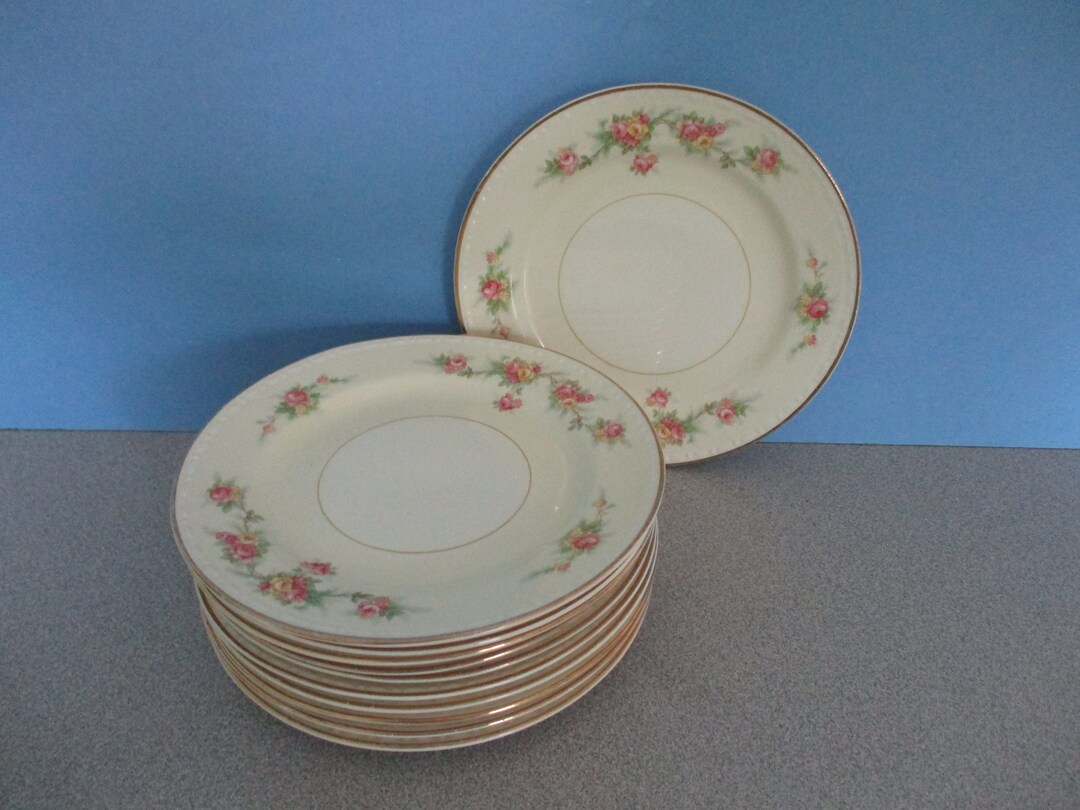 Homer Laughlin Georgian Eggshell Countess Pattern Set of 11 - Etsy