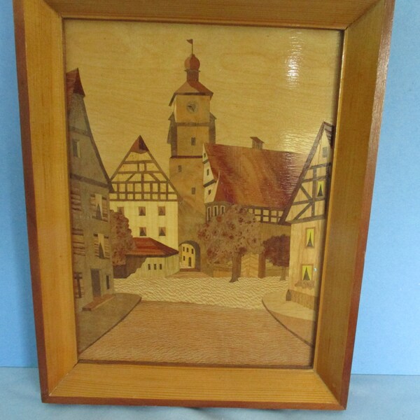 Wood Inlay Picture - Etsy