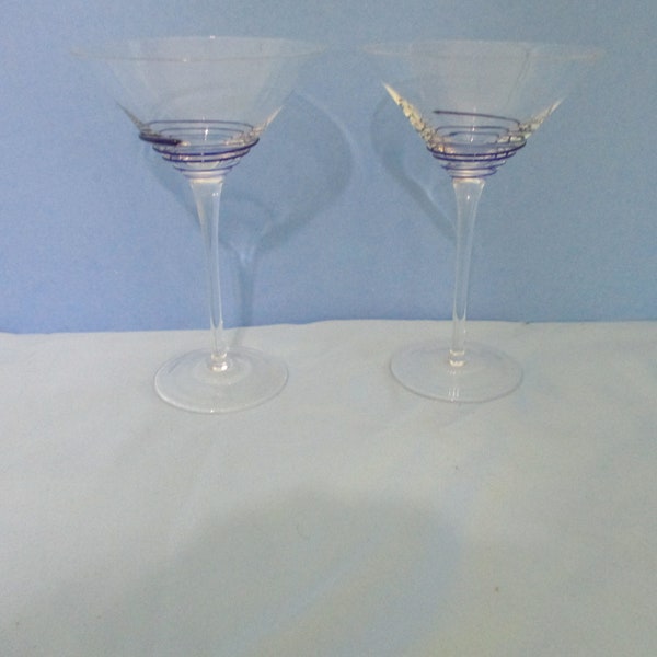 Pier One Martini Glasses - Etsy