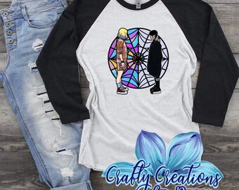 Wednesday and Enid Window - Etsy