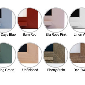 Modern Rustic Farmhouse Chalkboard With Optional Chalk Ledge - Ebony ...