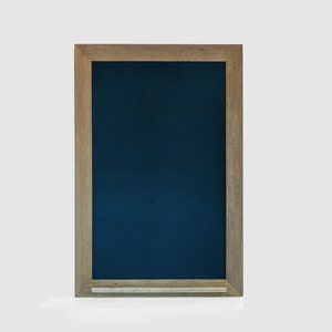 Modern Rustic Farmhouse Chalkboard With Optional Chalk Ledge - Dark ...