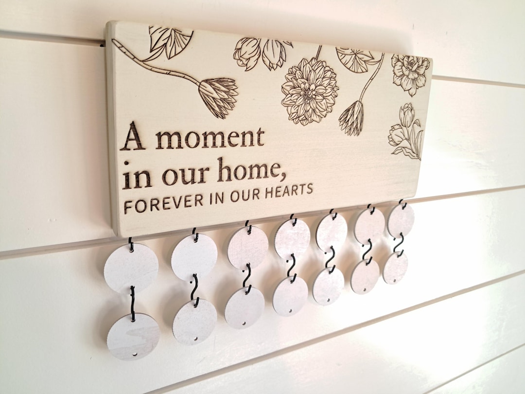 Foster Family Board - Names of Foster Children - Wall Hanging Made of ...