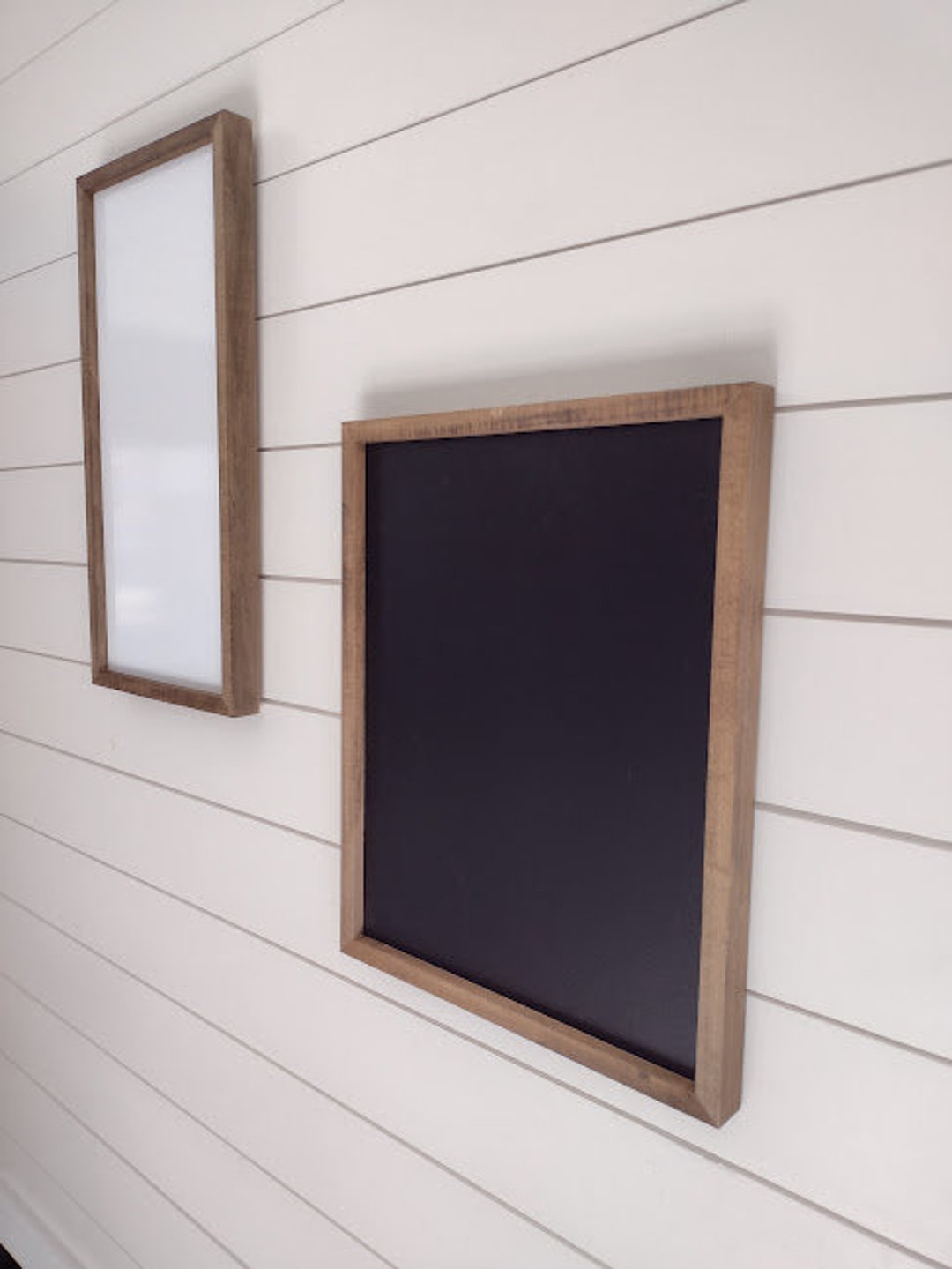 Rustic Farmhouse Chalkboard or Dry Erase Board - Dark Walnut (various ...