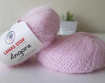 Angora Rabbit Yarn - Etsy