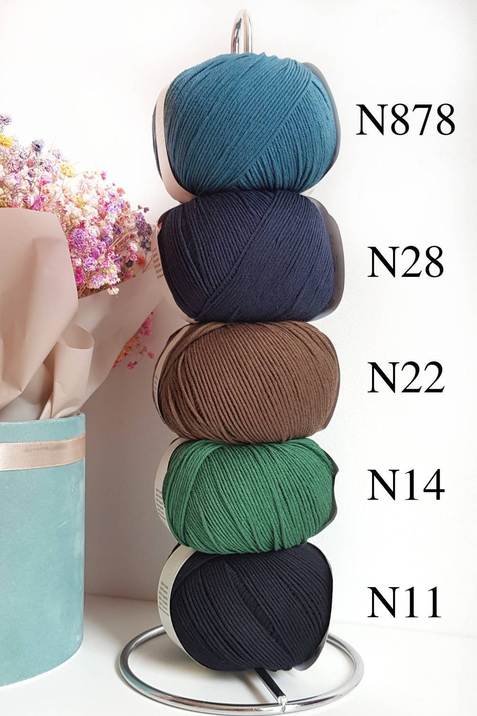 DMC Natura Just Cotton Crochet Yarn Yarn for Toys Amigurumi | Etsy