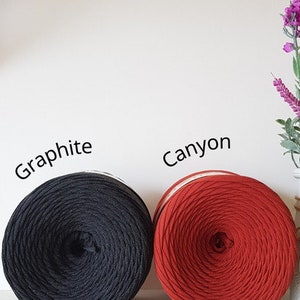 Bobilon T-shirt Yarn Medium 7-9mm, Crochet Super Bulky Cotton Yarn ...
