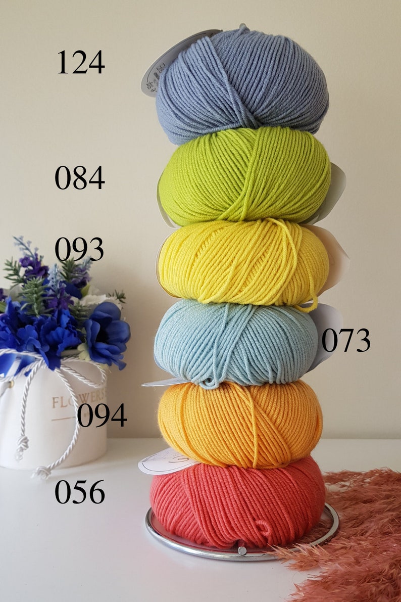 Merino Wool Yarn DMC Woolly DMC Woolly Soft Merino Wool Yarn - Etsy