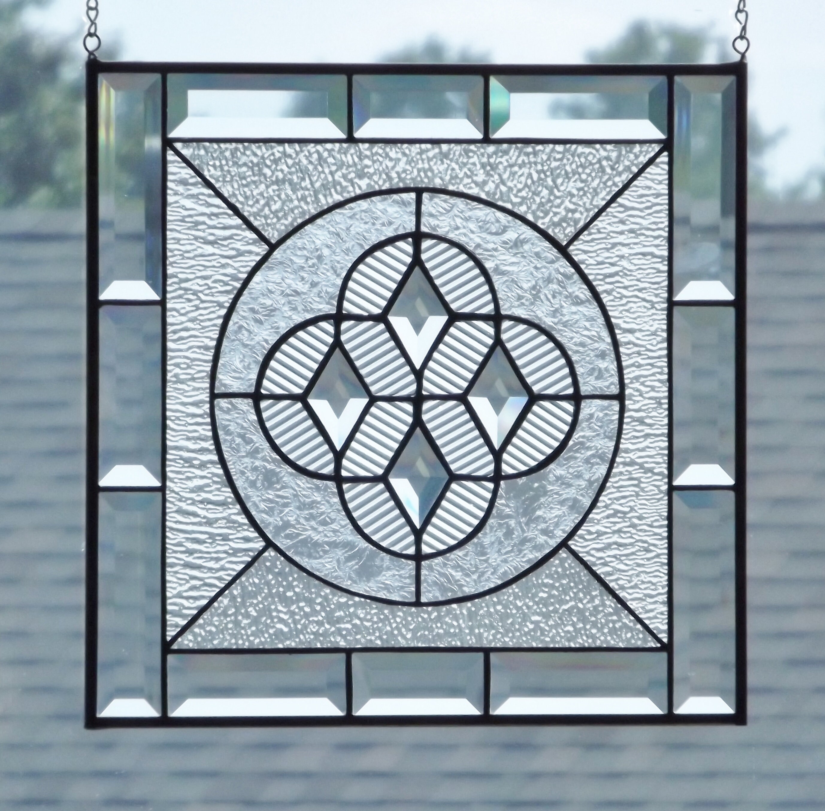 Bevels with Clear Textures Clear Beveled Glass Clear - Etsy Nederland