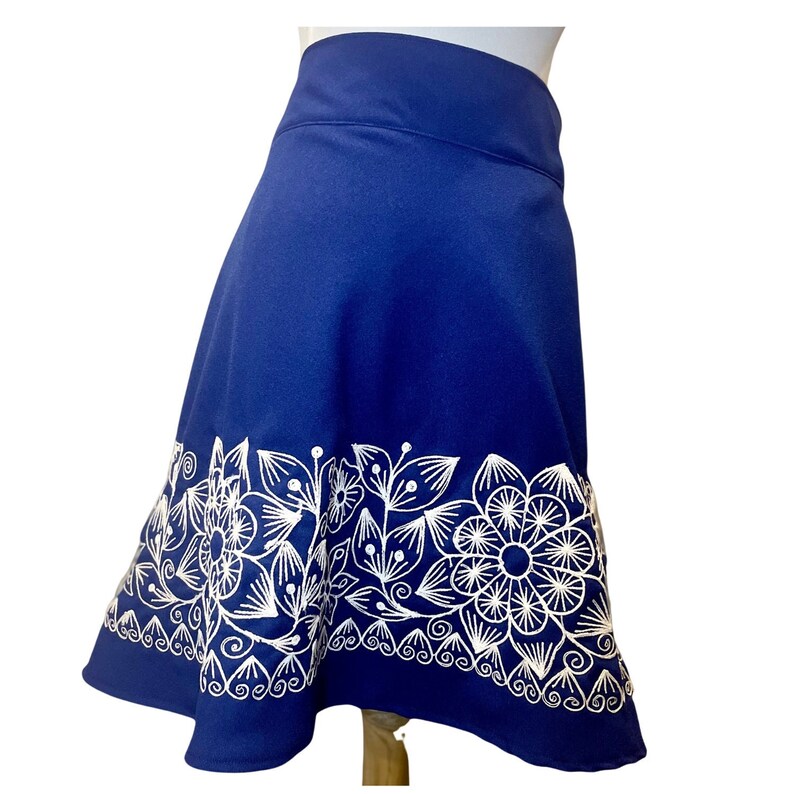 Falda Peruana Bordada Pollera Chumbivilcana - Etsy España