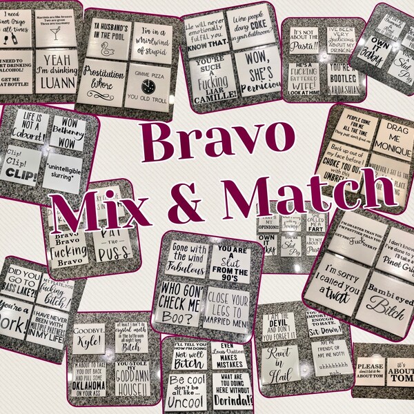 Real Housewives Coasters - Etsy