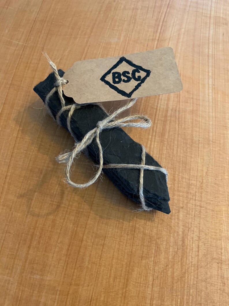 Slate Herb Tags Set of 5 Planter Tags Plant Labels Herbs - Etsy