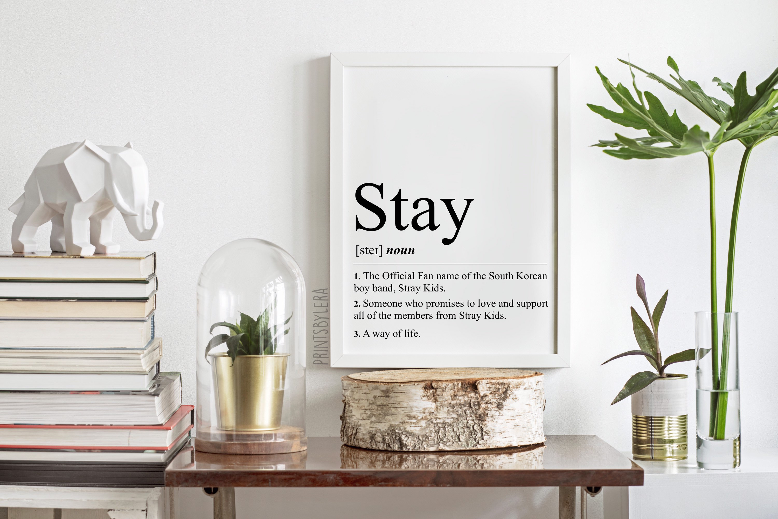 Stay Definition Art Print Dictionary Style Home Decor - Etsy