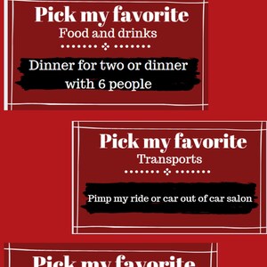 Printable Game - Pick My Favorite, Pick My Favorite Printable Game ...