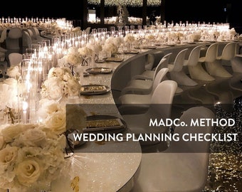 Final Venue Walk Through Checklist for Wedding Planners and - Etsy