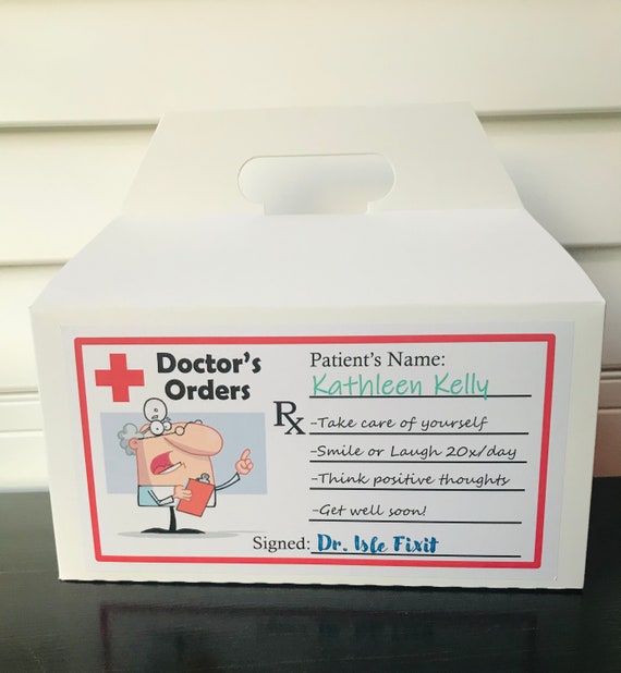 Personalized Get Well Care Package Personalized Get Well Gift | Etsy