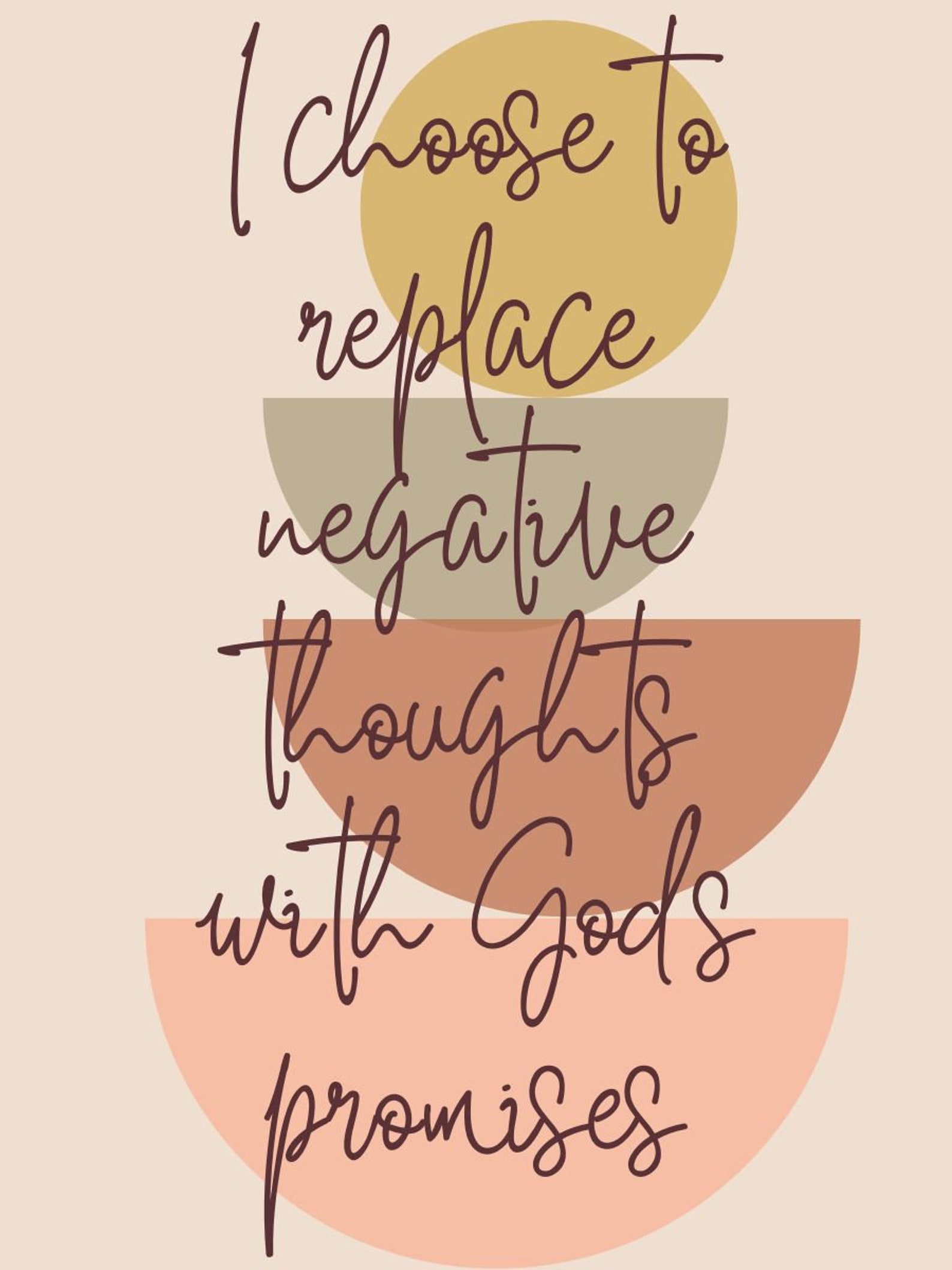 Boho Christian Affirmation Cards Printable Affirmation Deck ...