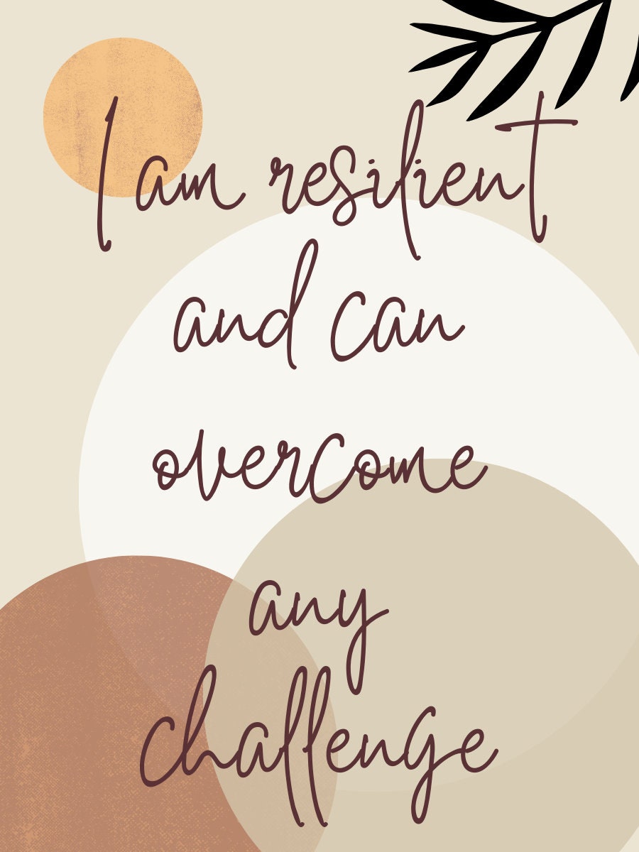 Boho Christian Affirmation Cards Printable Affirmation Deck ...