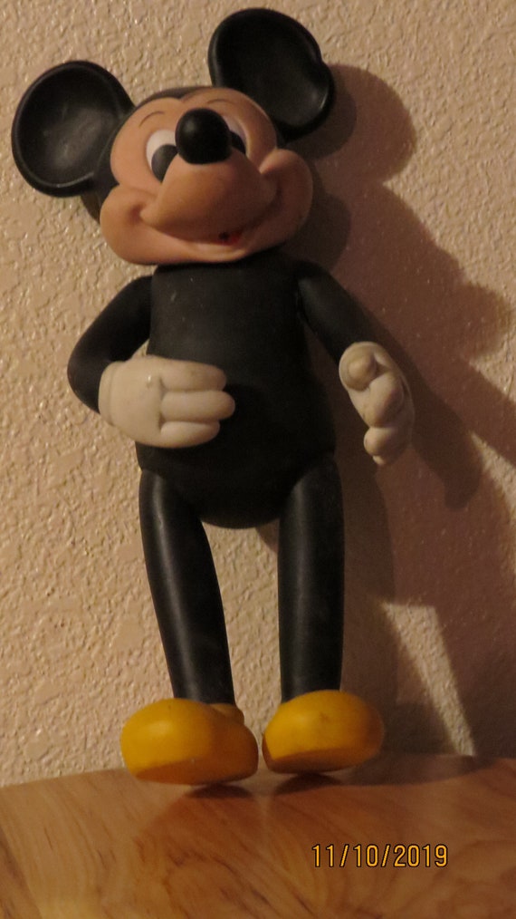 1977 Walt Disney Mickey Mouse Remco Toys Vinyl 15 Figure | Etsy