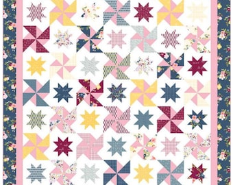 Play Date Quilt Pattern by Hello Melly Designs for Riley Blake Designs ...