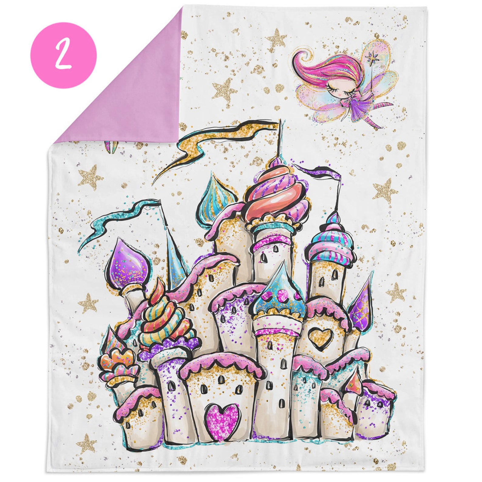 Fairy Fabric Panel Quilting Panel Baby Quilt Panel Cotton - Etsy