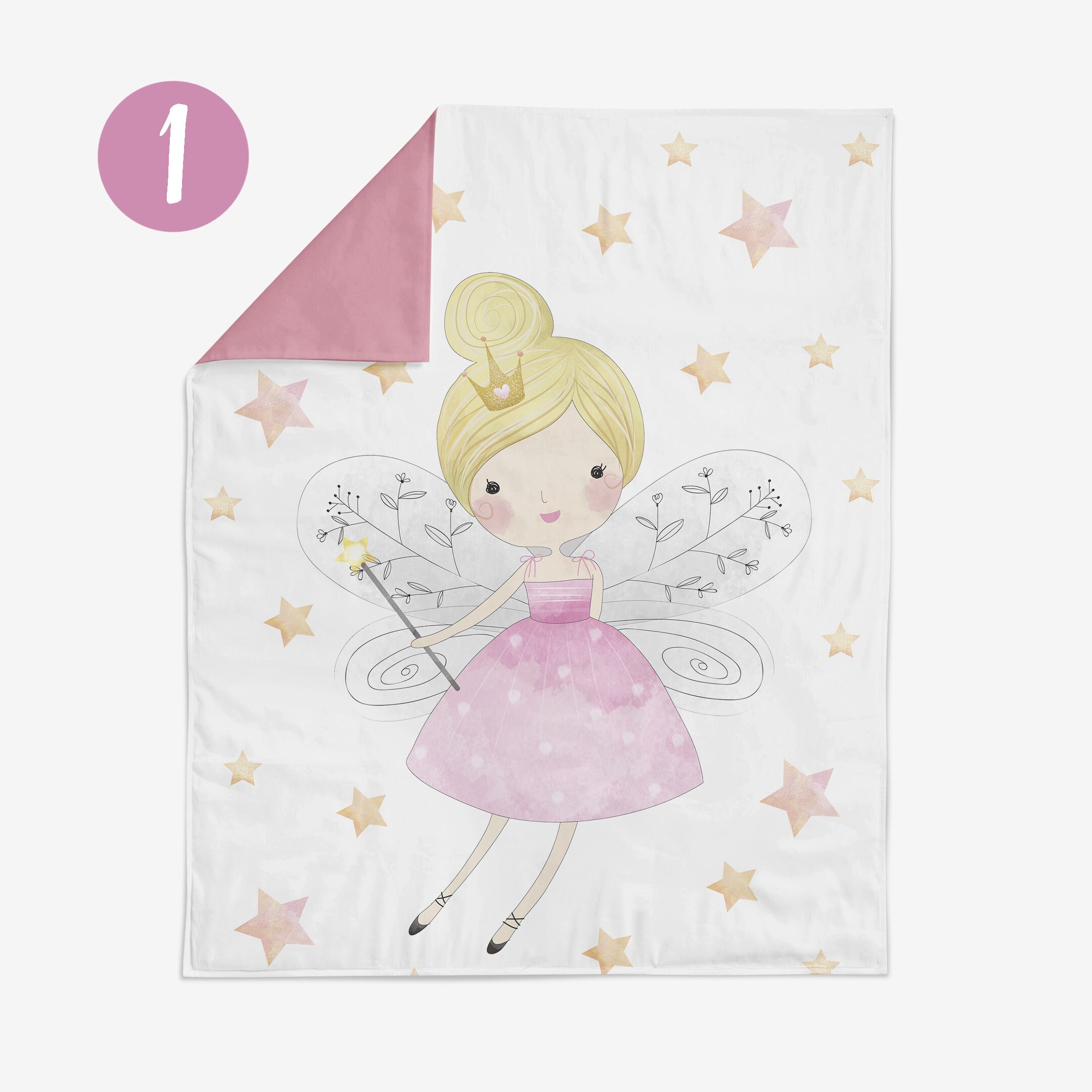 Fairy Fabric Panel Quilting Panel Sewing Craft Cotton Baby | Etsy