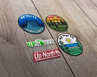 Michigan up Sticker - Etsy