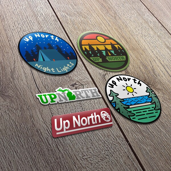 Michigan up North Sticker - Etsy
