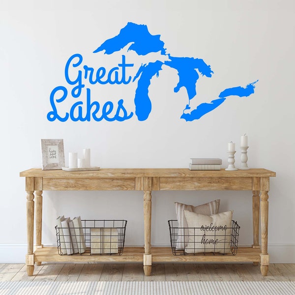 Great Lakes Decal - Etsy