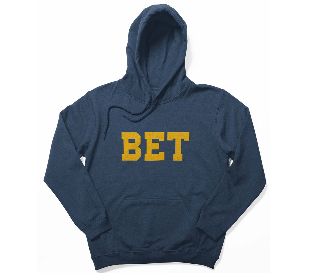 BET Premium Pullover Hoodie Adult Tall and Youth Sizes - Etsy