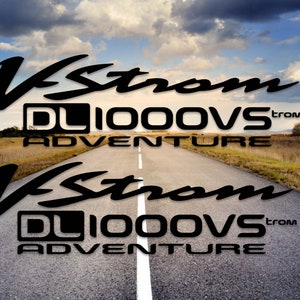 V-strom DL1000 VS Adventure 2 Decal Set Custom Vinyl Decals Multiple ...