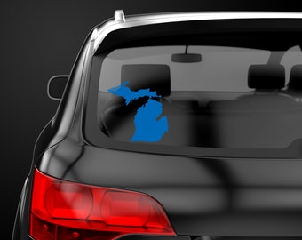 Funny Michigan Decal Talk to the Hand Car Decal / Pure Michigan Home ...