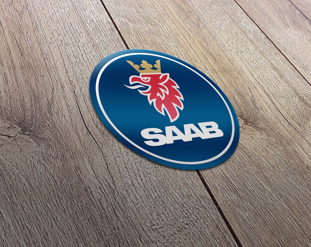 Saab Sticker 4 Sizes to Choose From - Etsy