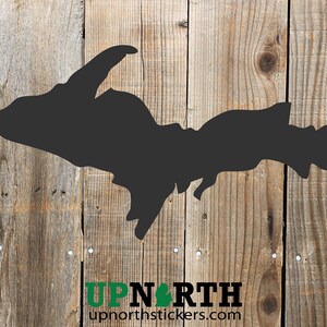 Upper Peninsula Michigan Vinyl Decal MULTIPLE SIZES - Etsy