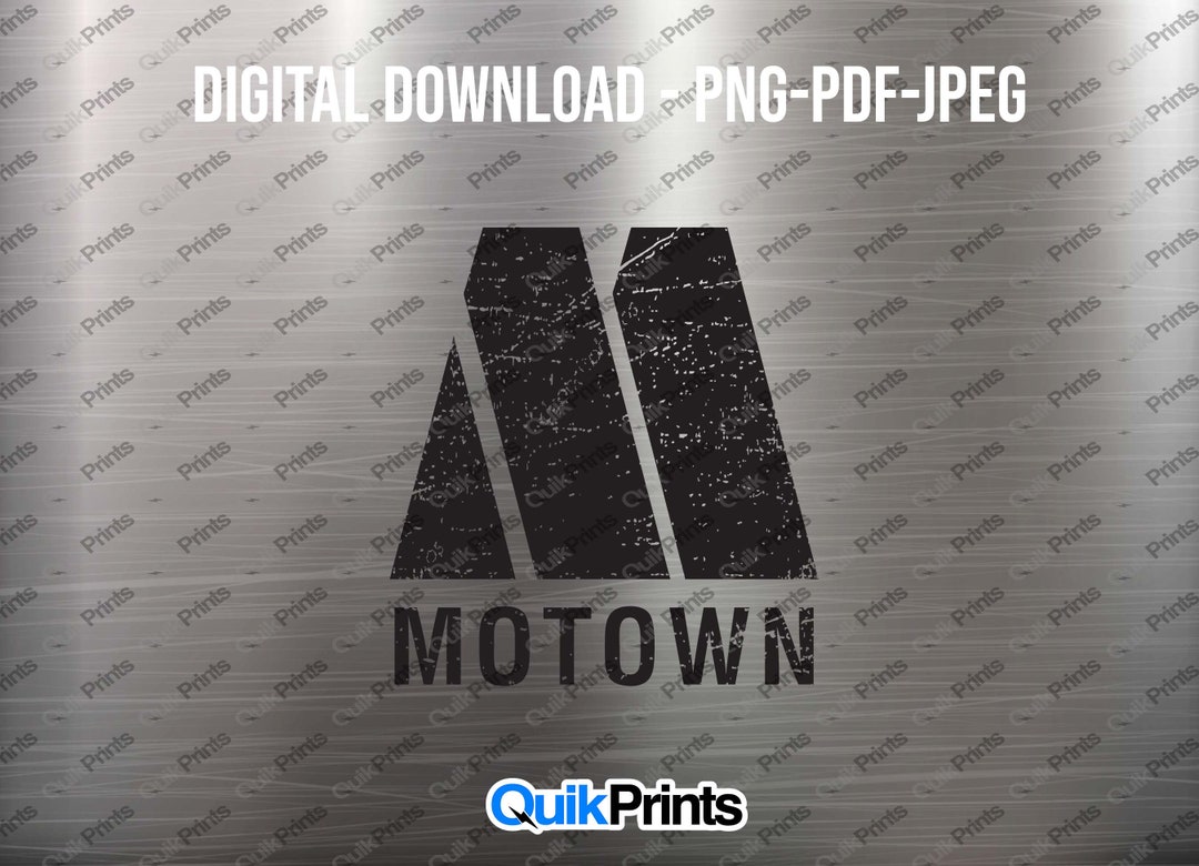 Motown vintage Print Digital Download PNG, Jpeg and PDF File - Etsy