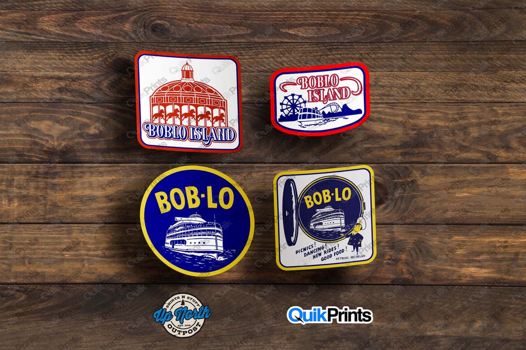 Boblo Sticker Pack 4 STICKERS - Etsy