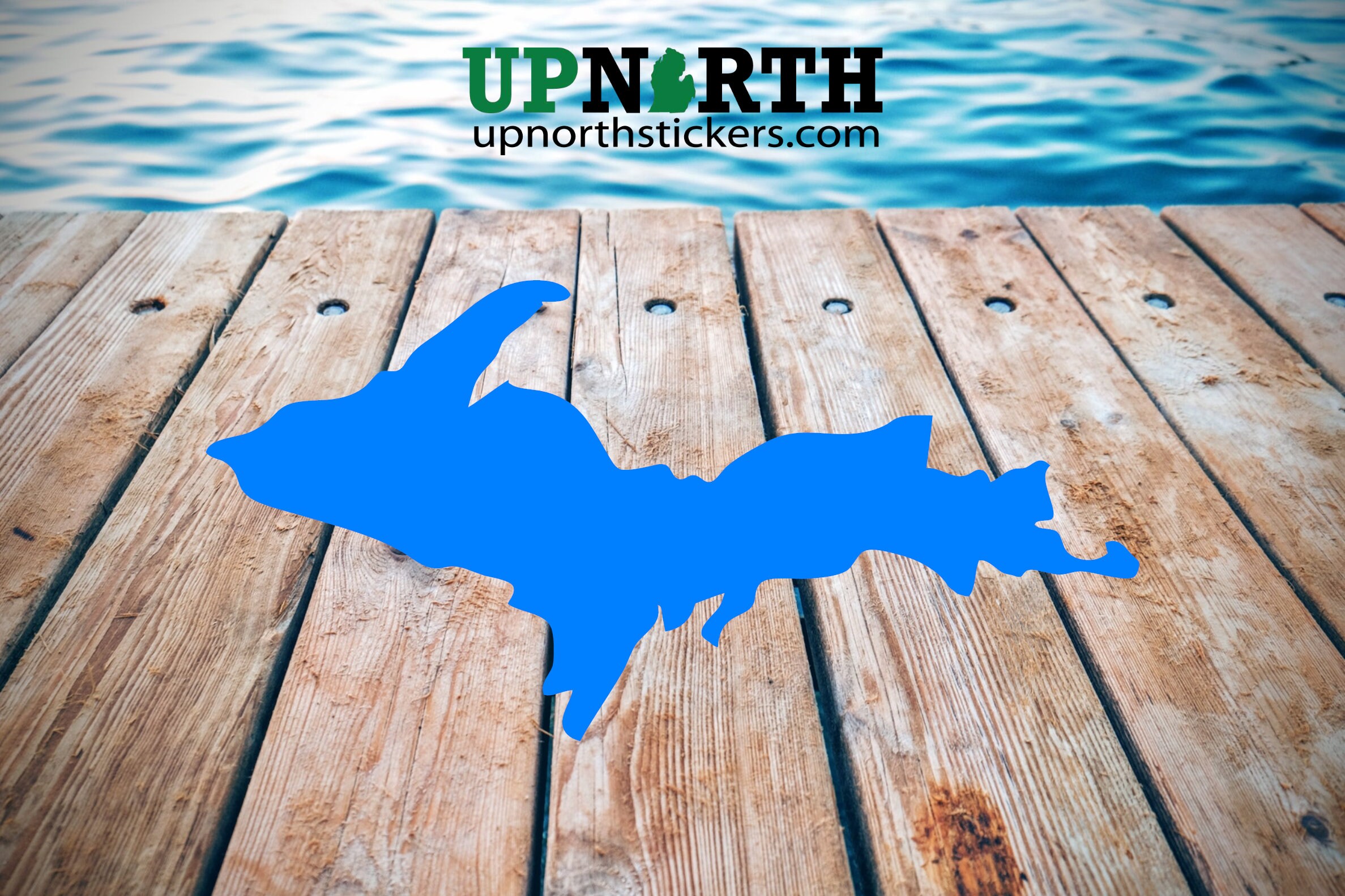 Upper Peninsula Michigan Vinyl Decal MULTIPLE SIZES | Etsy