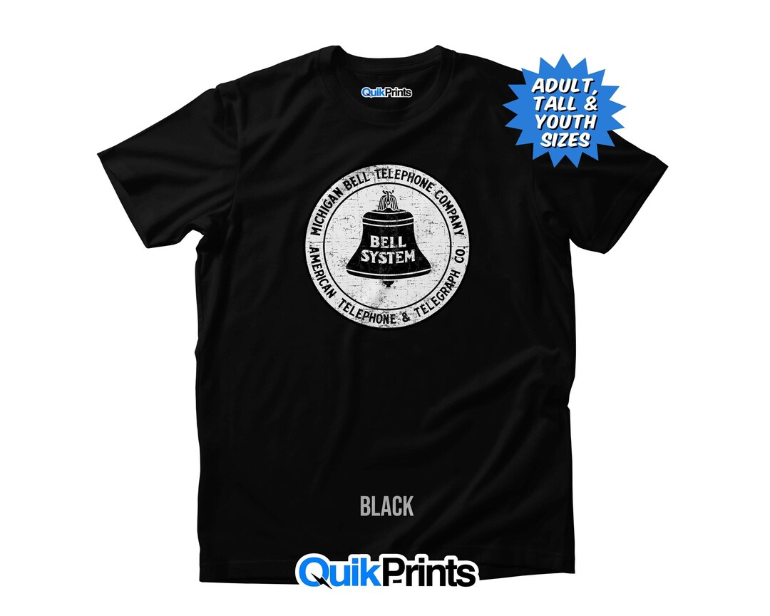 Michigan Bell Telephone vintage Print Adult, Youth and Big & Tall Sizes ...