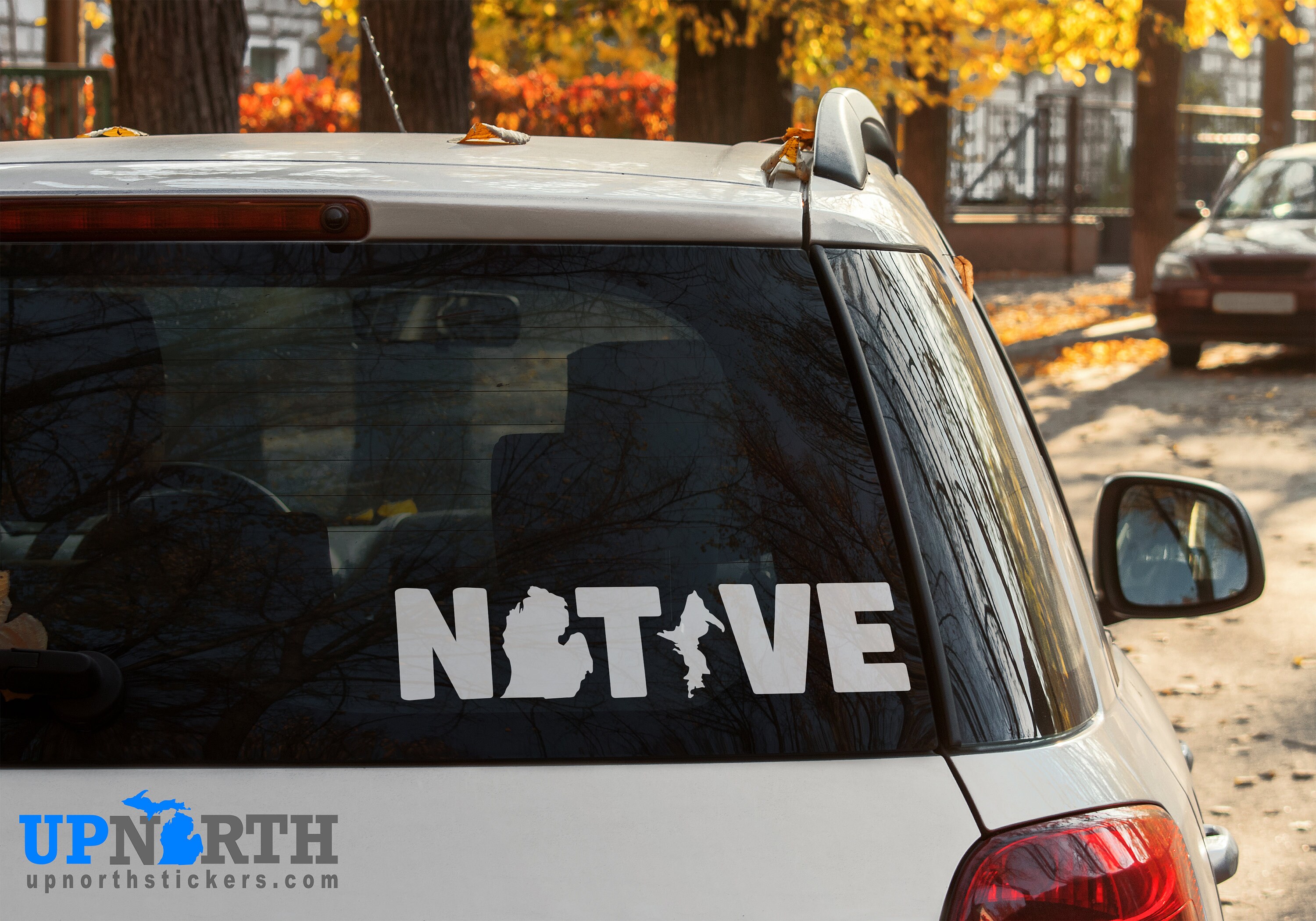 Michigan Native Custom Vinyl Decal Personalize Free | Etsy