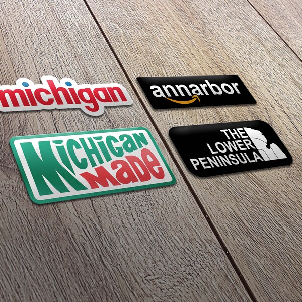 Michigan Sticker - Etsy