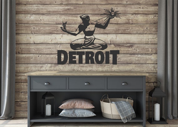 Detroit Spirit Custom Vinyl Decal - Etsy