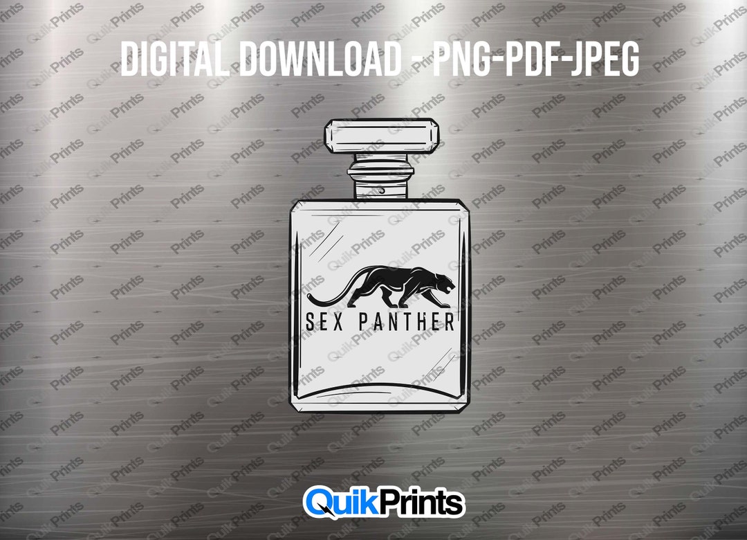 Sex Panther Cologne Digital Download PNG, Jpeg and PDF File - Etsy