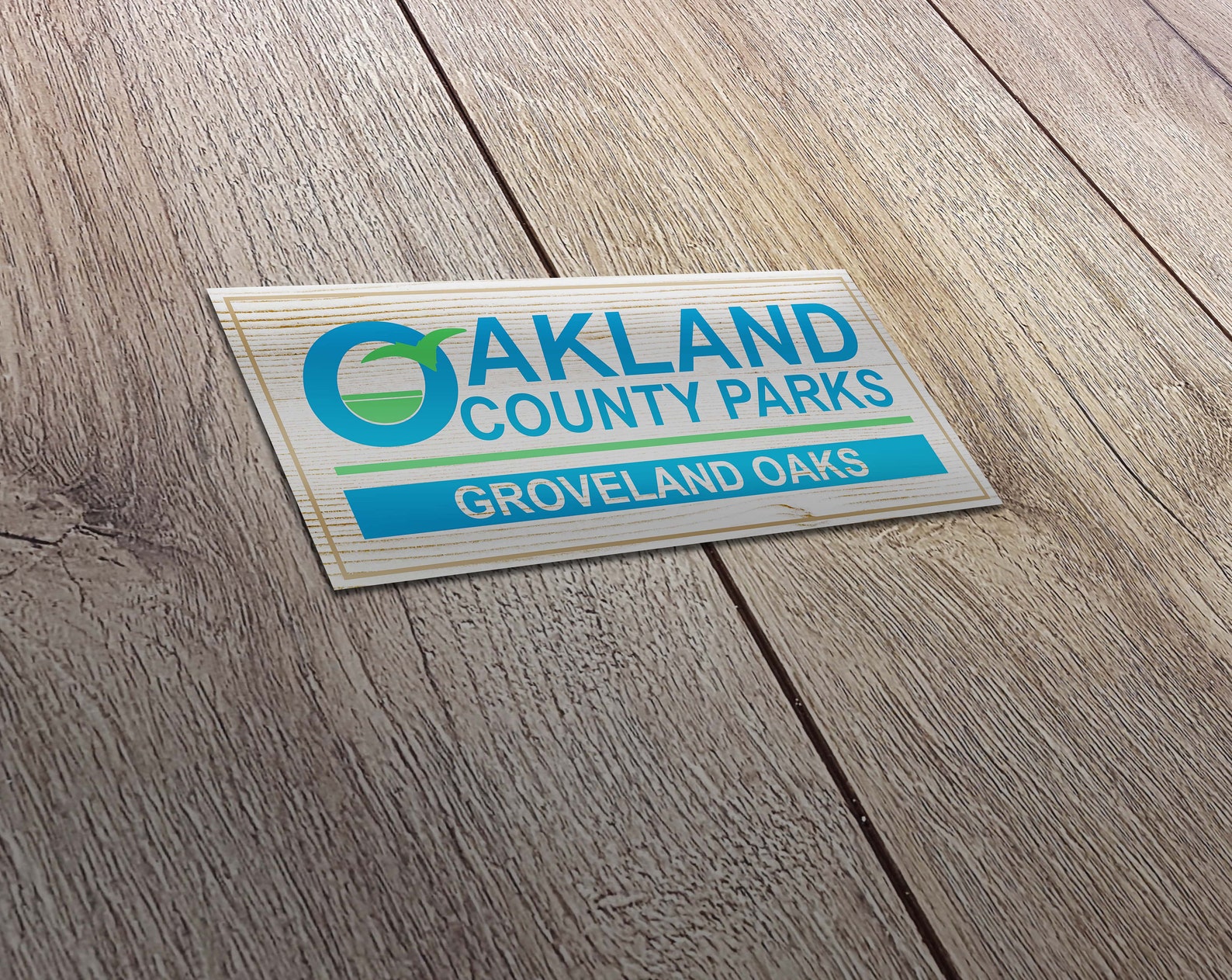 Sticker Oakland County Parks Michigan 3 Sizes to Choose - Etsy