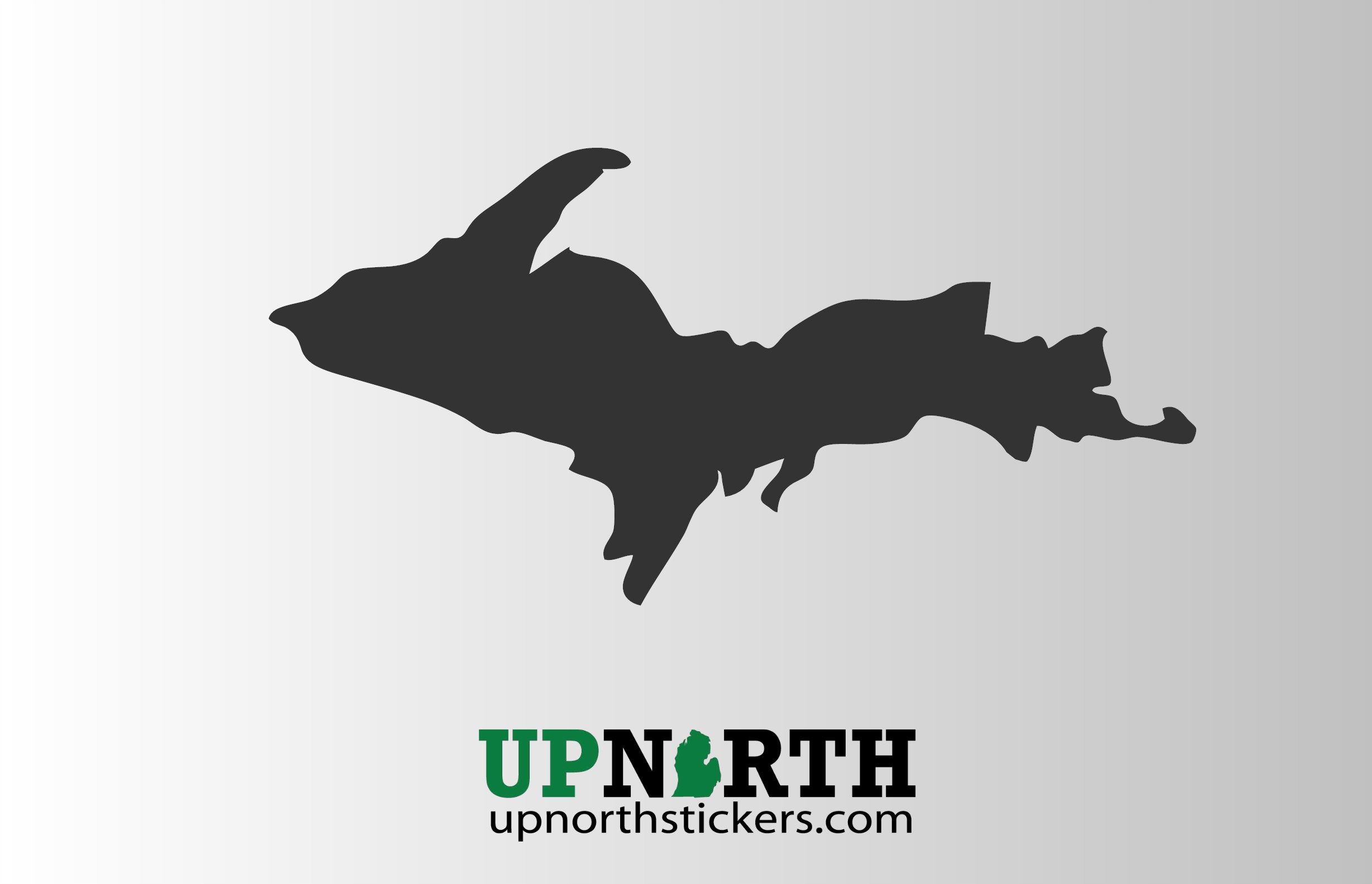 Upper Peninsula Michigan Vinyl Decal MULTIPLE SIZES | Etsy